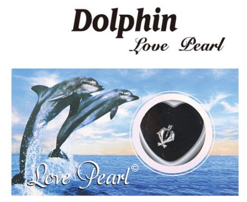 Dolphin Pearl Necklace Wish Love Pearl Kit Gift Box 16" | eBay
