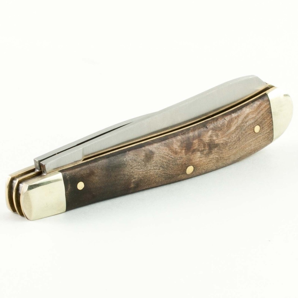 Schrade Old Timer Ironwood Handles Trapper Folding Pocket Knife 94OT 2 ...