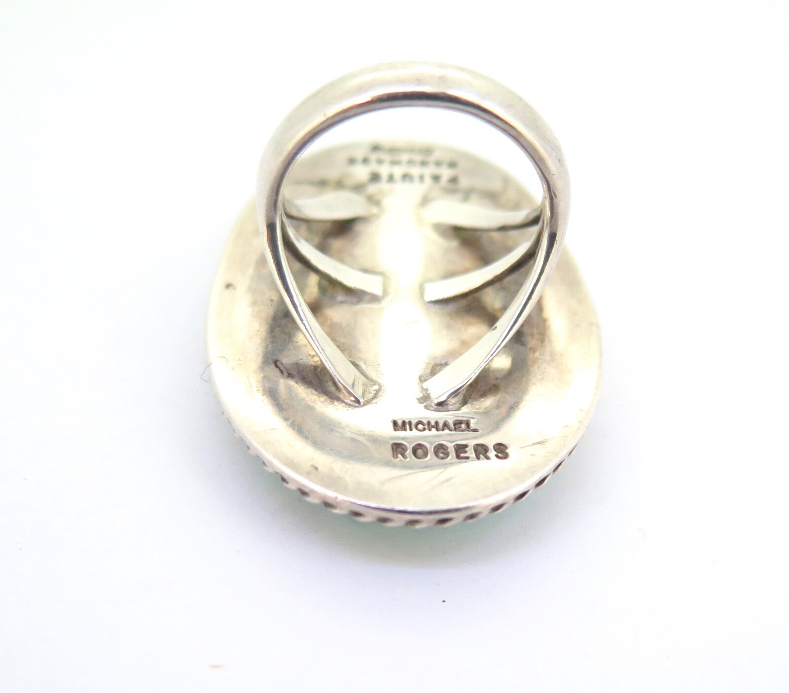 .Signed Michael Rogers Handmade Paiute Turquoise Ster… - Gem