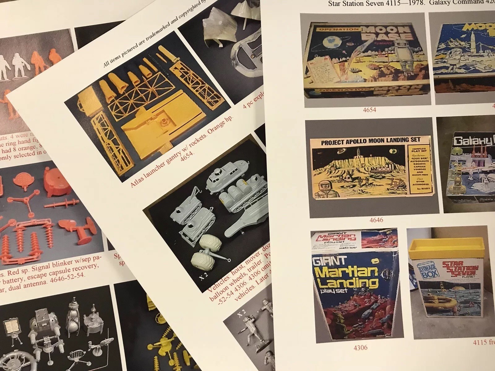 Marx Moon Base Galaxy Command Giant Martian Landing Star Station 7 ...