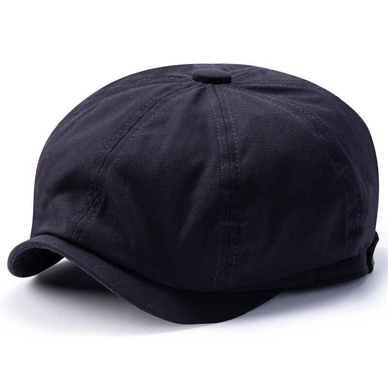 M/L/XL/XXL Women Beret Newsboy Hat - 8 Panels Men Cotton Oversize Big ...