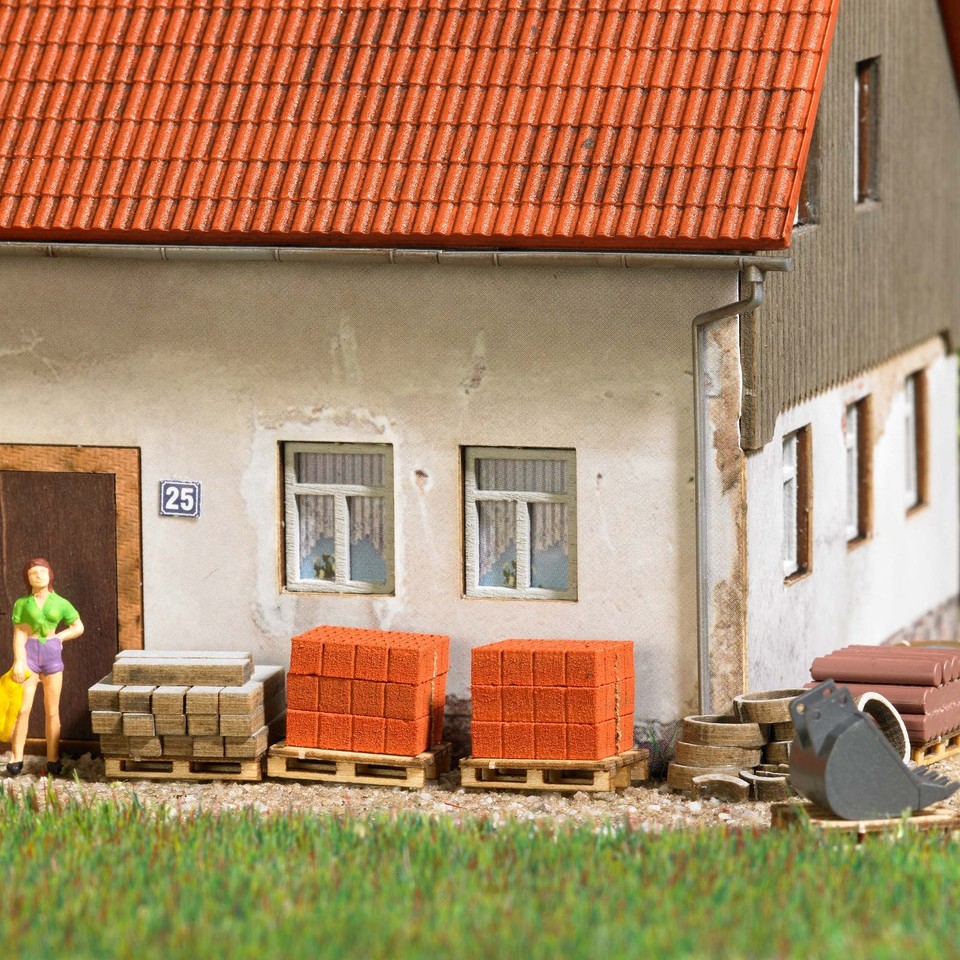 Busch 1847 Paletten-Set » Construction Site «, H0, New 2025 | eBay ...