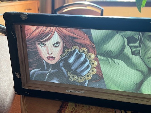 36x6 Marvels The Avengers Wall art (Artissimo) Rare | eBay