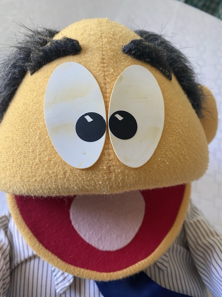 Handmade Puppet Productions Papa Green Hand Puppet 16” x 8” | eBay