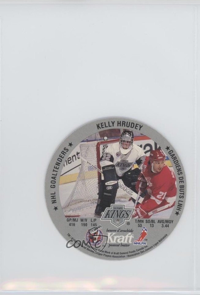 1992-93 Kraft Stanley Cup Centennial Bill Ranford Kelly Hrudey 8tn | eBay