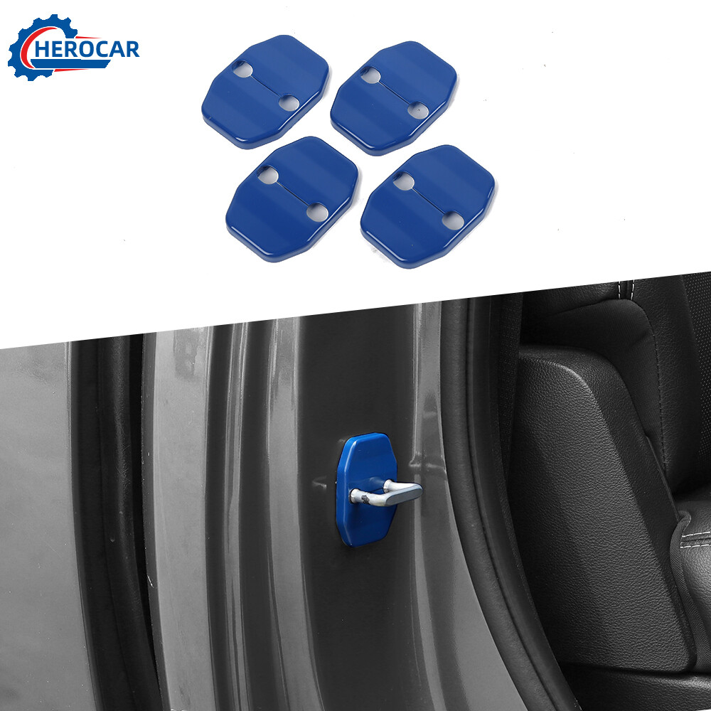 4x Door Lock Cover Trim Protect for Dodge Charger/Ram 1500/Durango ...