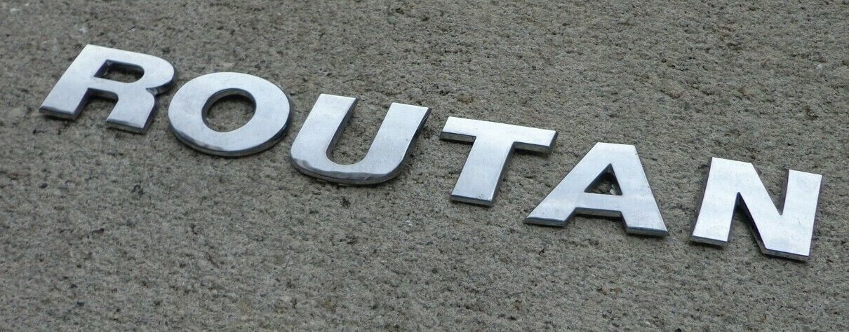 Volkswagen Routan emblem letters badge decal logo symbol OEM Factory ...