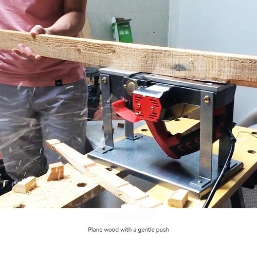Multi-function Electric Planer Carpentry Tools Flip-mounted Planer Hand ...