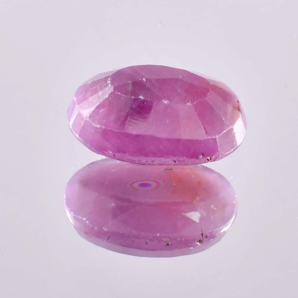 6.00 Ct Rare Natural Burma Pink Ruby Oval Cut Loose Gemstone Certified ...