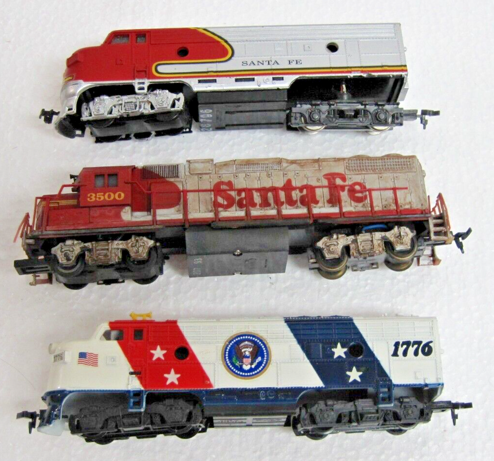 Lot of 3 HO Scale Train, Cars,Life Like, TYCO 1776 PARTS REPAIR | eBay