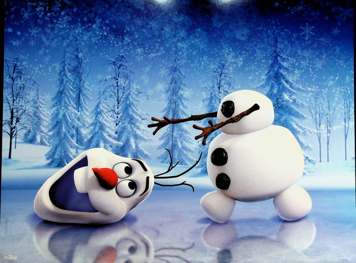 Disney Frozen Poster Olaf