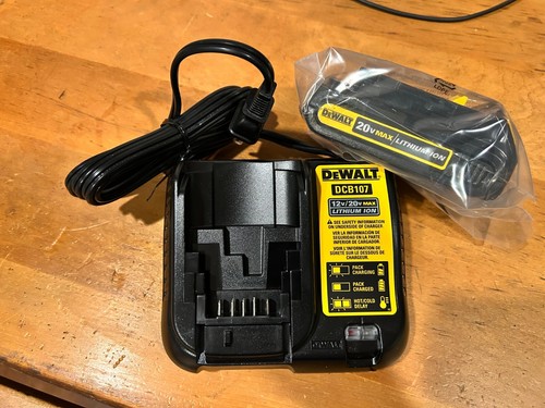 New! Dewalt DCB107 12v/20v Charger and 20V Battery 3ah New! OEM | eBay