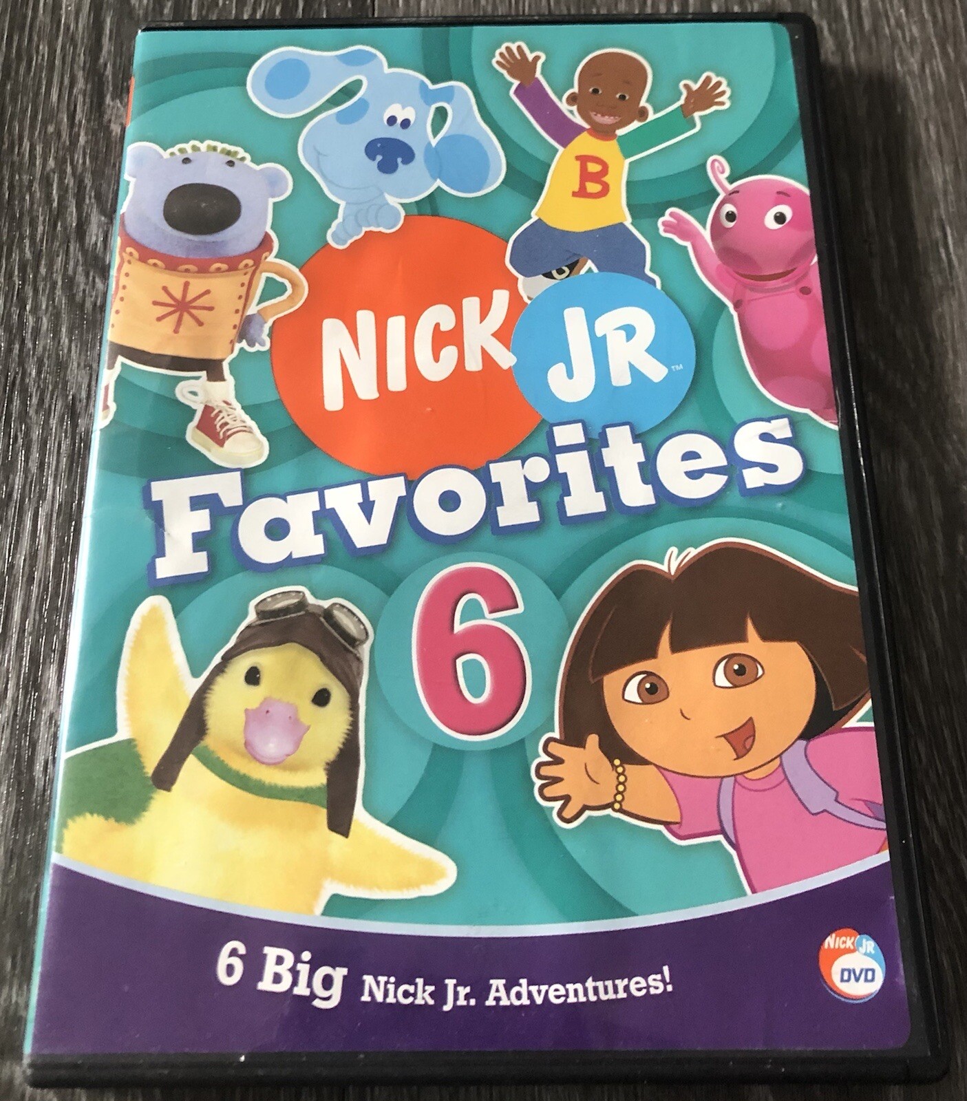 Nick Jr Favorites Vol 6 DVD Blues Clues Little Bill Backyardigans ...