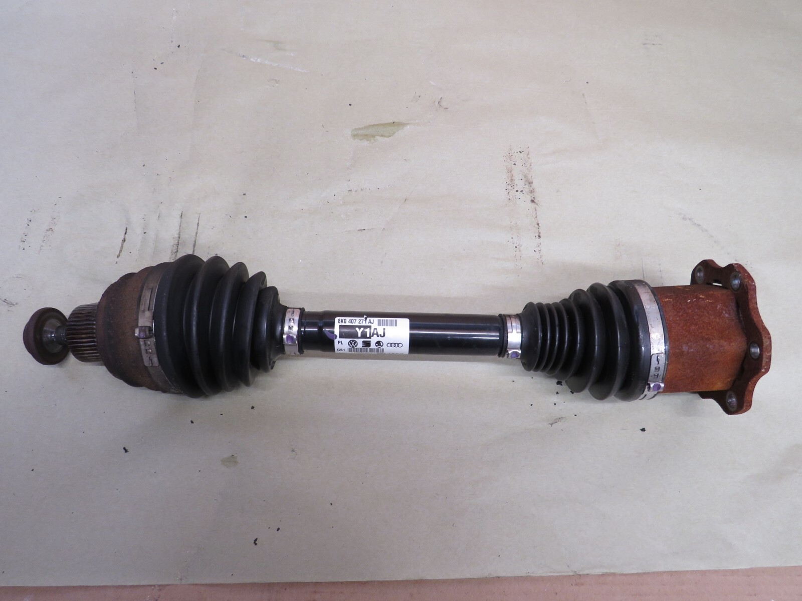 2010-2017 AUDI A4 S4 A5 S5 FRONT AXLE SHAFT 8K0407271AJ OEM 1732 | eBay