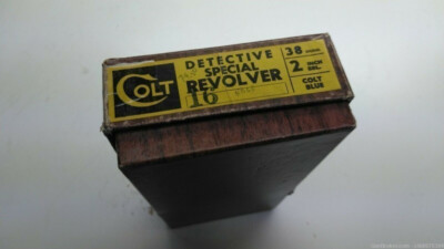 Colt Detective Special 1966 Factory Box | eBay