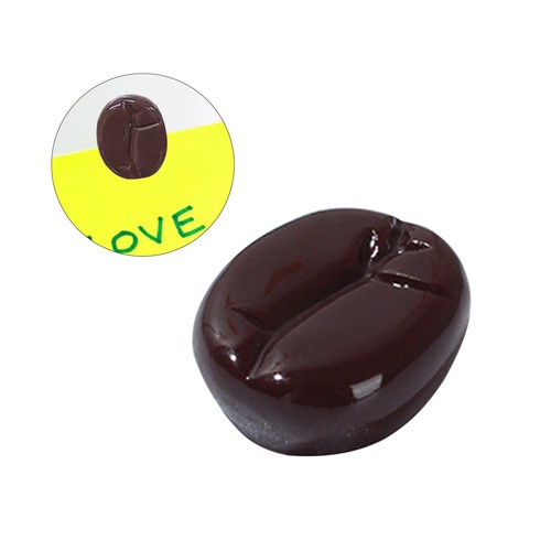 Kitchen Fridge Decor Simulated Food Magnet Coffee Bean Set Mini Resin ...