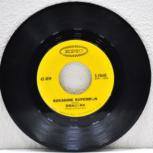 DONOVAN "Sunshine Superman / The Trip" 45 RPM Epic 5-10045 | eBay