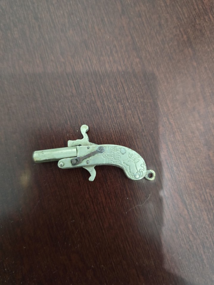 Miniature FLINTLOCK Pin fire Pistol | eBay