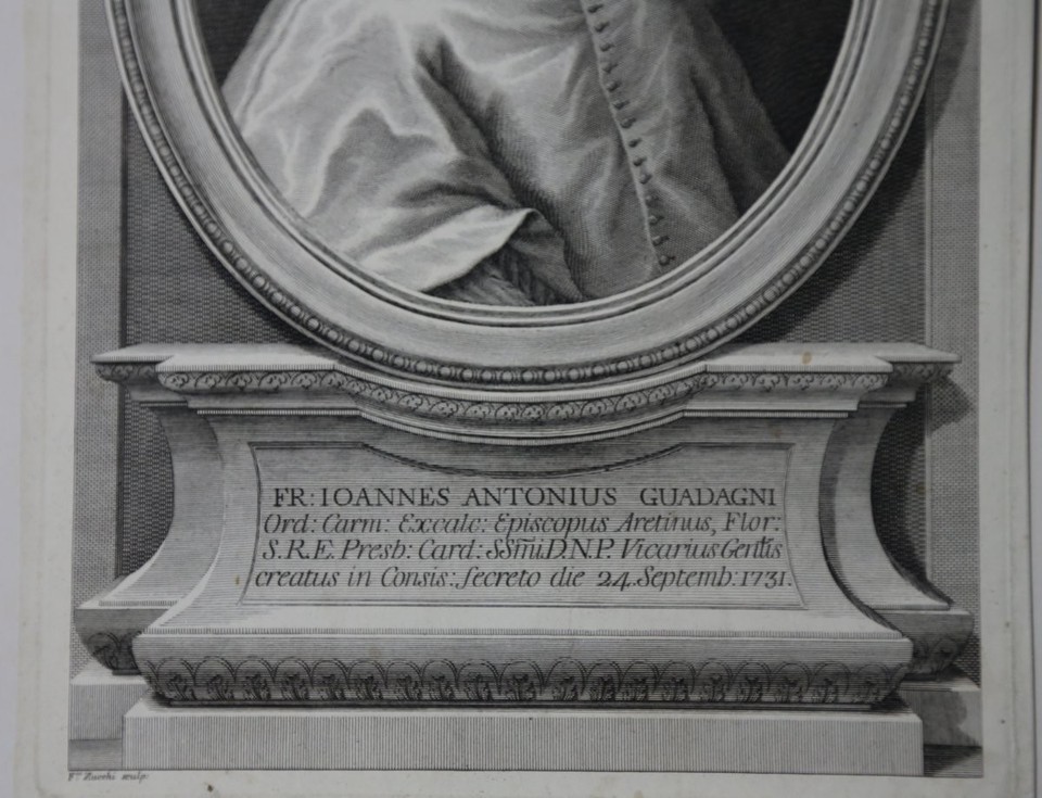 Giovanni Antonio Guadagni (1674-1759). Ritratto Come Cardinale 1731 ...