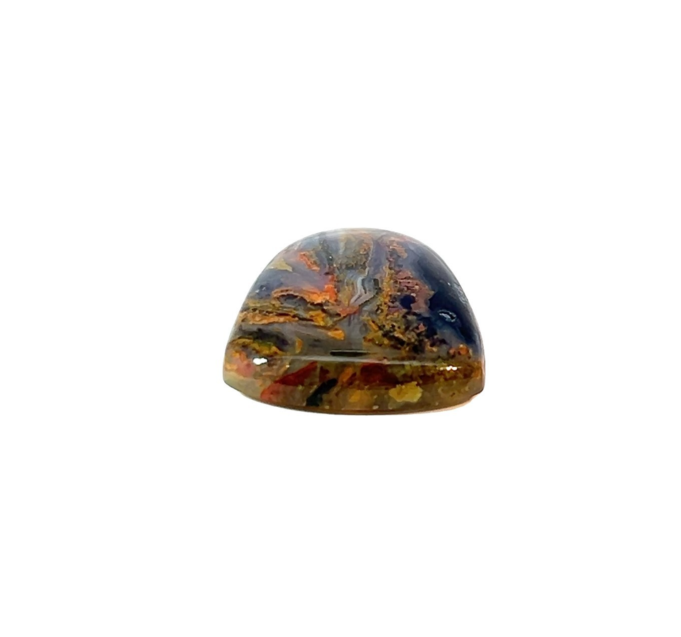 24.33 Ct Natural Aquadite Chalcedony Nail Cabochon Loose Copper Healthy ...
