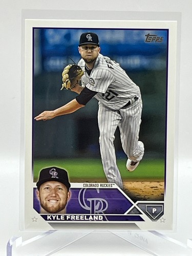 2023 Topps Series Two Baseball Card #348 Kyle Freeland - Colorado ...