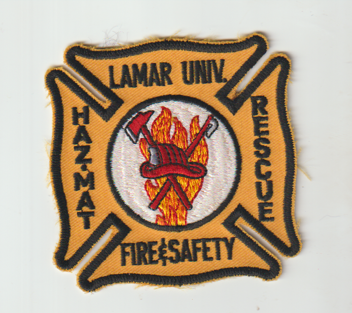 Lamar University TX Fire & Safety patch shipped from Australia | eBay