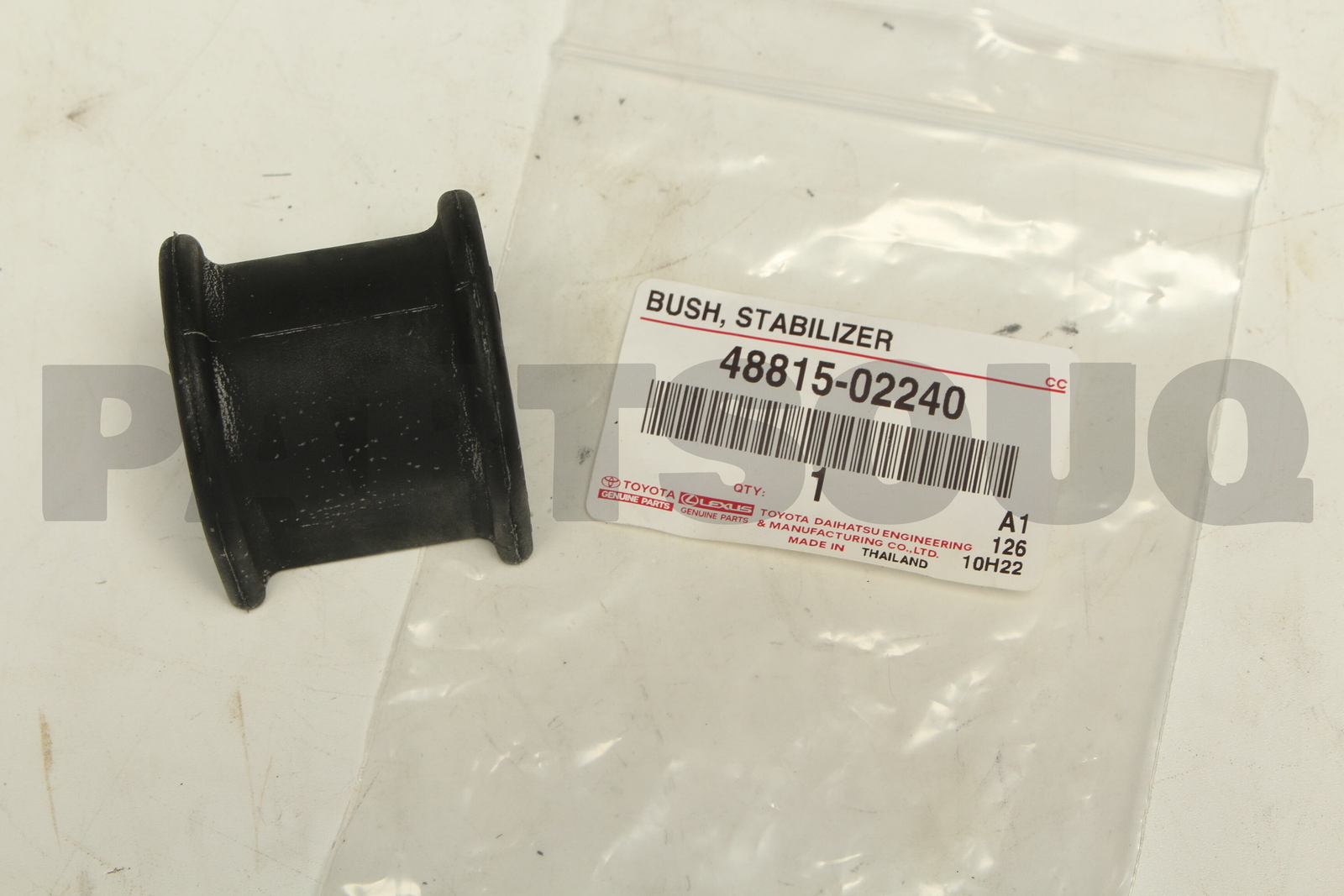 4881502240 Genuine Toyota BUSH, FRONT STABILIZER BAR, NO.1 48815-02240 ...