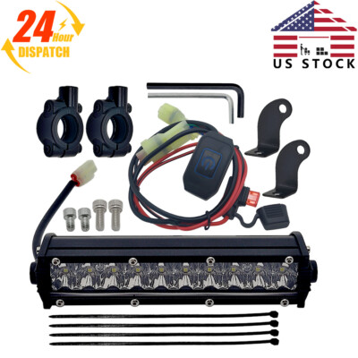 For Honda CRF450X/450/110F CRF230F CRF250F LED Headlight Light Bar Kit ...