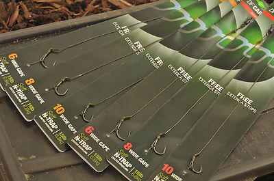 Korda DF Rig - Ready Pre Tied Carp Fishing Hair Rigs x6 - All Sizes ...