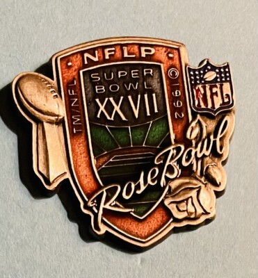 Dallas Cowboys Super Bowl 27 NFLP Players Pin NFL Football #d 910 USA ...