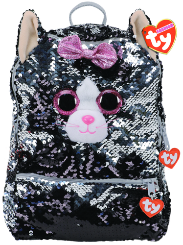Ty Beanie Fashion - KIKI the Cat Square Sequin Backpack Gift Girl Bag ...