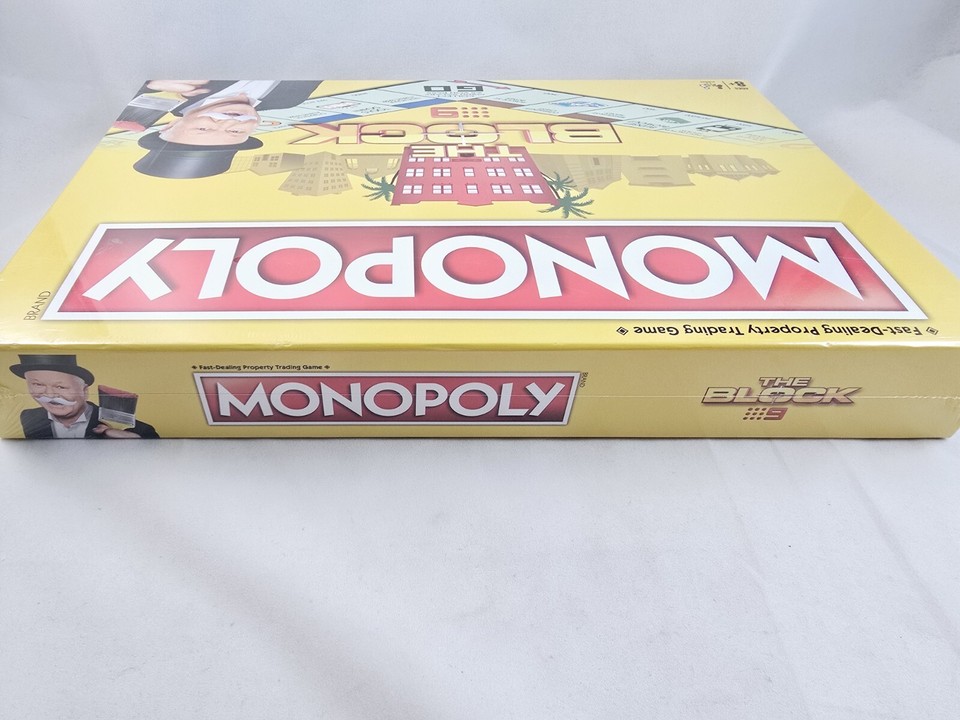New - Monopoly The Block Edition Board Game 2018 Hasbro Australian ...
