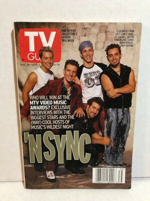 NEW 2000 TV Guide *NSYNC cover NO ADDRESS LABEL *From Newssstand! NEVER ...