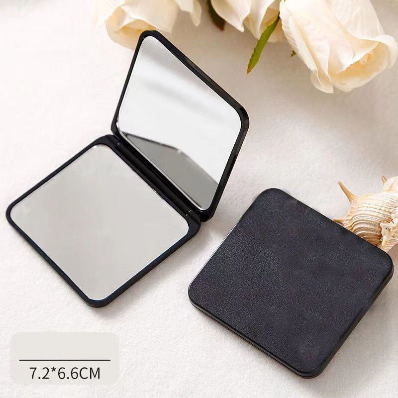 Mini Makeup Mirror Double-sided Compact Mirror Pocket Cosmetic Mirror ...