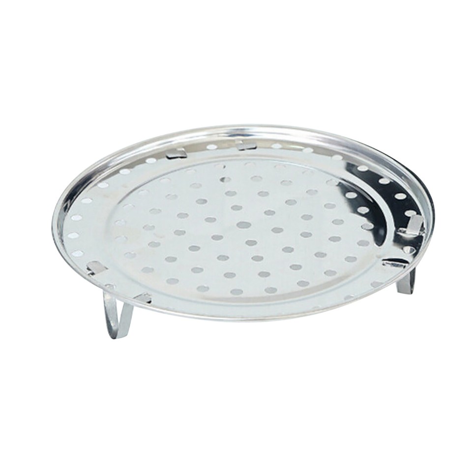 22cm Kitchen Three-Legged Steaming Tray Stainless Steel Cake Steamer ...