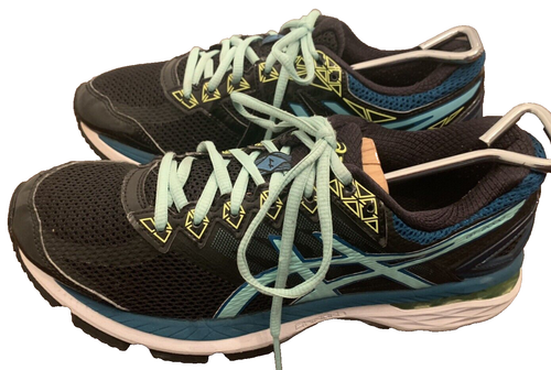 Asics Dynamic Duomax Guidance Line Gel - BLACK/AQUA US Size 10/ | eBay