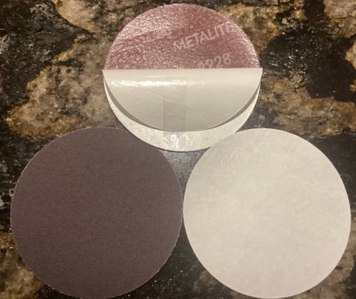 10 PIECES NORTON METALITE R228 Cotton Backing, PSA Stick & Sand 5 ...
