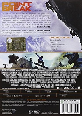 point break DVD Italian Import [Region Free] - DVD - New | eBay