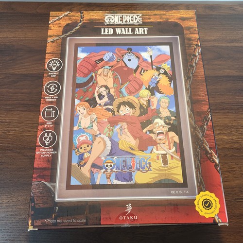 One Piece Anime LED Wall Art Brand New Otaku Lamps | eBay