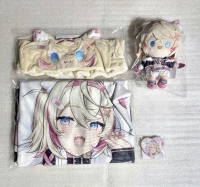 Hololive Mococo Abyssgard Birthday 2025 Set Plush Pillow Cover Badge ...