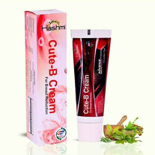 Hashmi Cute B Cream Breast Reduction Treatment 20g 100% Herbal+ FREE ...