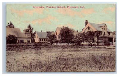 PLYMOUTH, IN Postcard- BRIGHTSIDE TRAINING SCHOOL IND | eBay