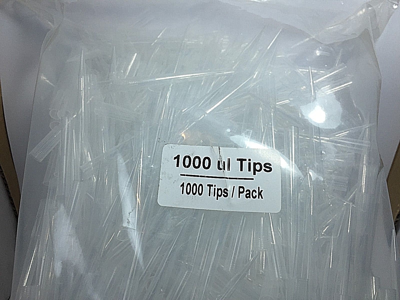 Micro Pipette Tips,Graduated, Autoclavable, Pack of 1000 - upto 1000µl ...