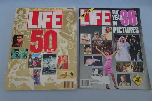 2 Two SPECIAL ISSUE 1986 Life Magazine - 50 Years Anniversary & Year In ...