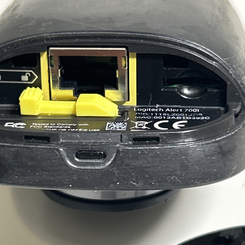 Logitech Alert 700i Indoor Add-On Security Camera No Power Supply | eBay