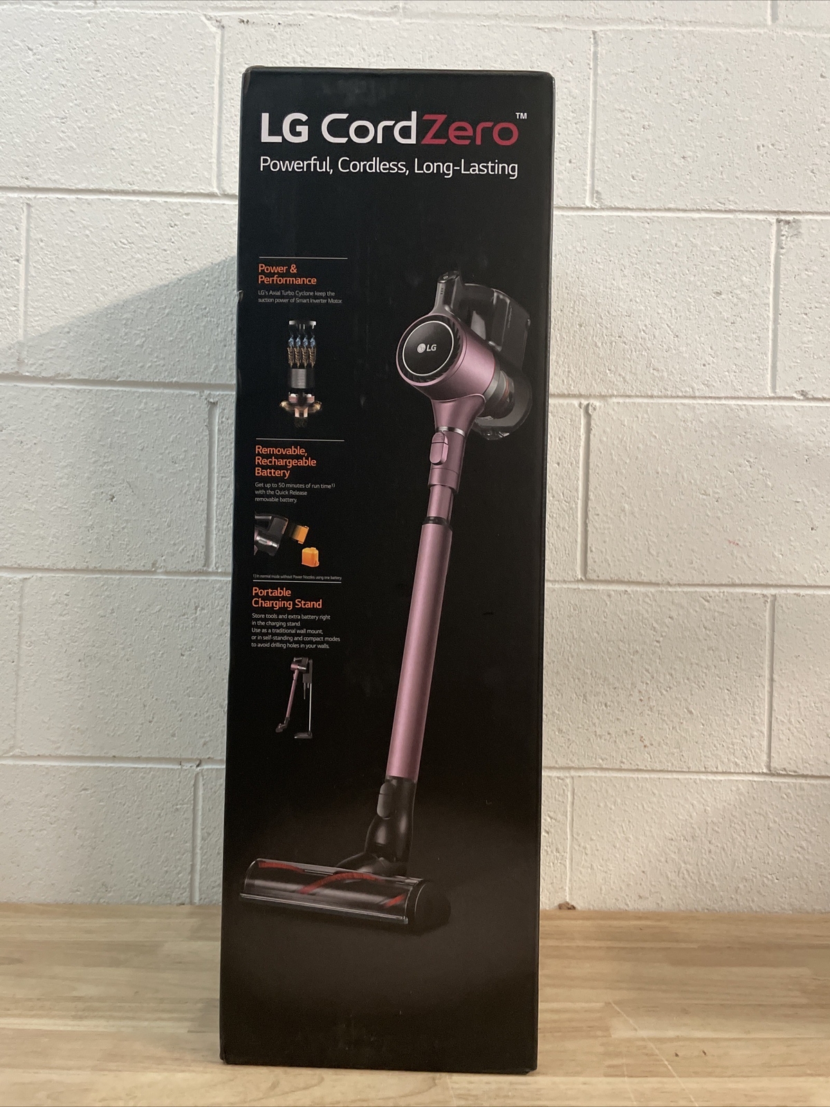 LG CordZero A9 Cordless Stick Vacuum - Blossom Pink (A912PM) for sale ...