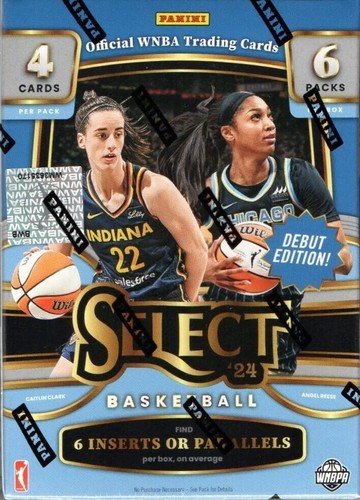 2024 Panini Select WNBA Basketball Factory Sealed Unopened Blaster Box ...