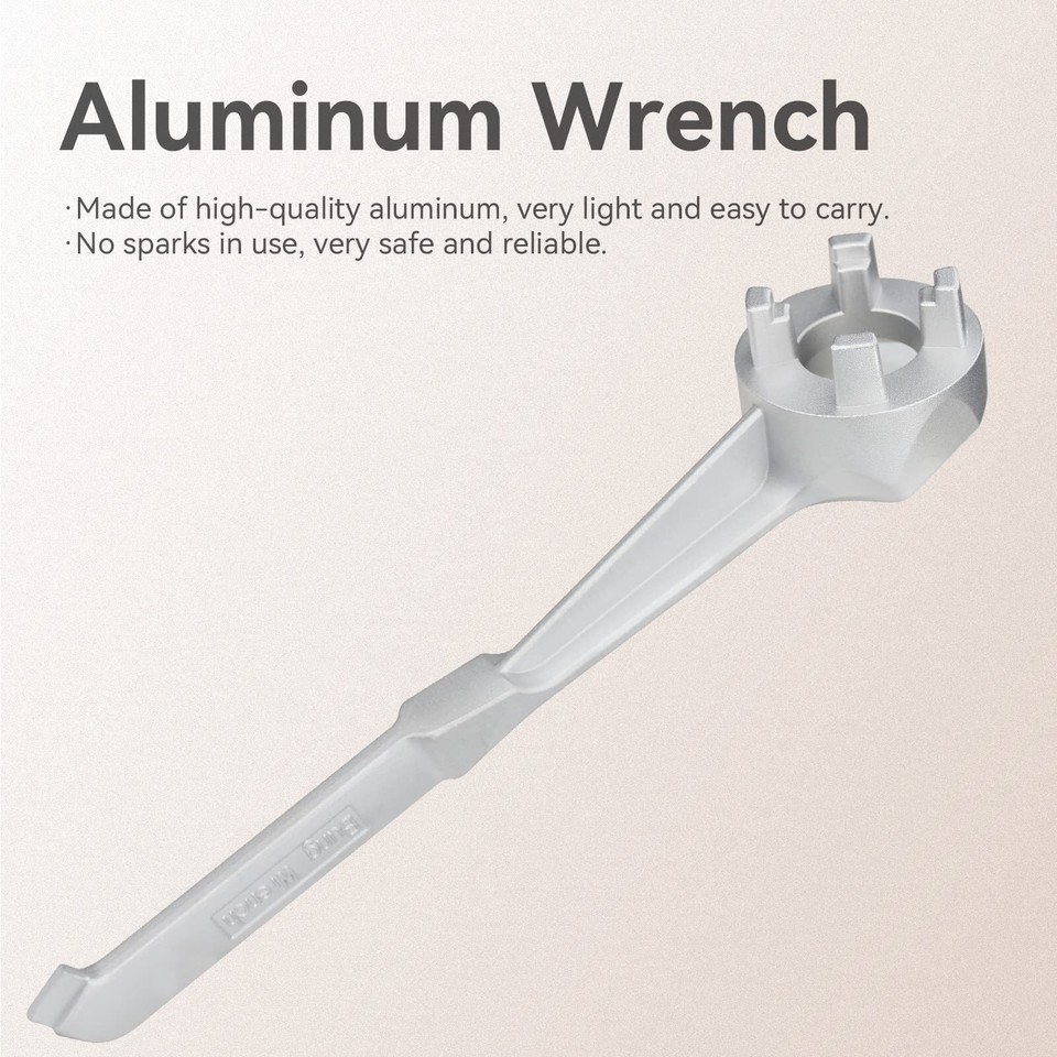 Bung Wrench 55 Gallon Drum Drum Wrench Aluminum Barrel Wrench Opener ...