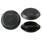 100pc Flush Mount Black Plastic Body & Sheet Metal Plug Button 3/4 ...