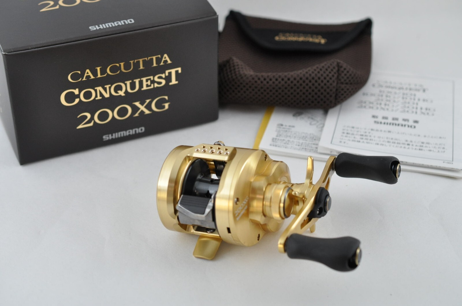 SHIMANO Bait Reel 22 CALCUTTA CONQUEST 200XG Right Handle 【1Day ...